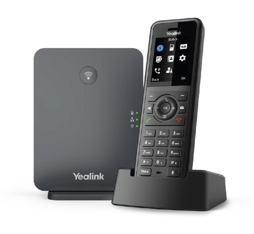 Yealink W77P Ruggedized DECT IP phone system (W70B + W57R)